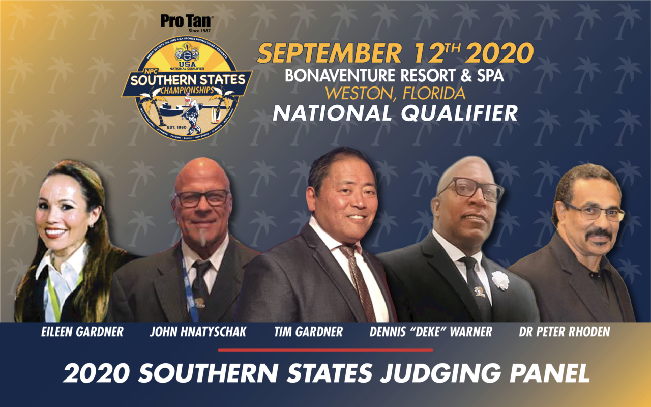 2020 Judging Panel | NPC Southern States Championships