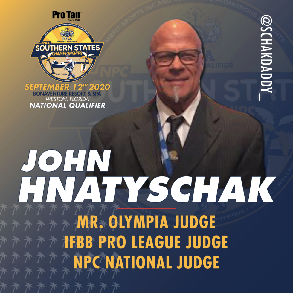 2020 Judging Panel | NPC Southern States Championships